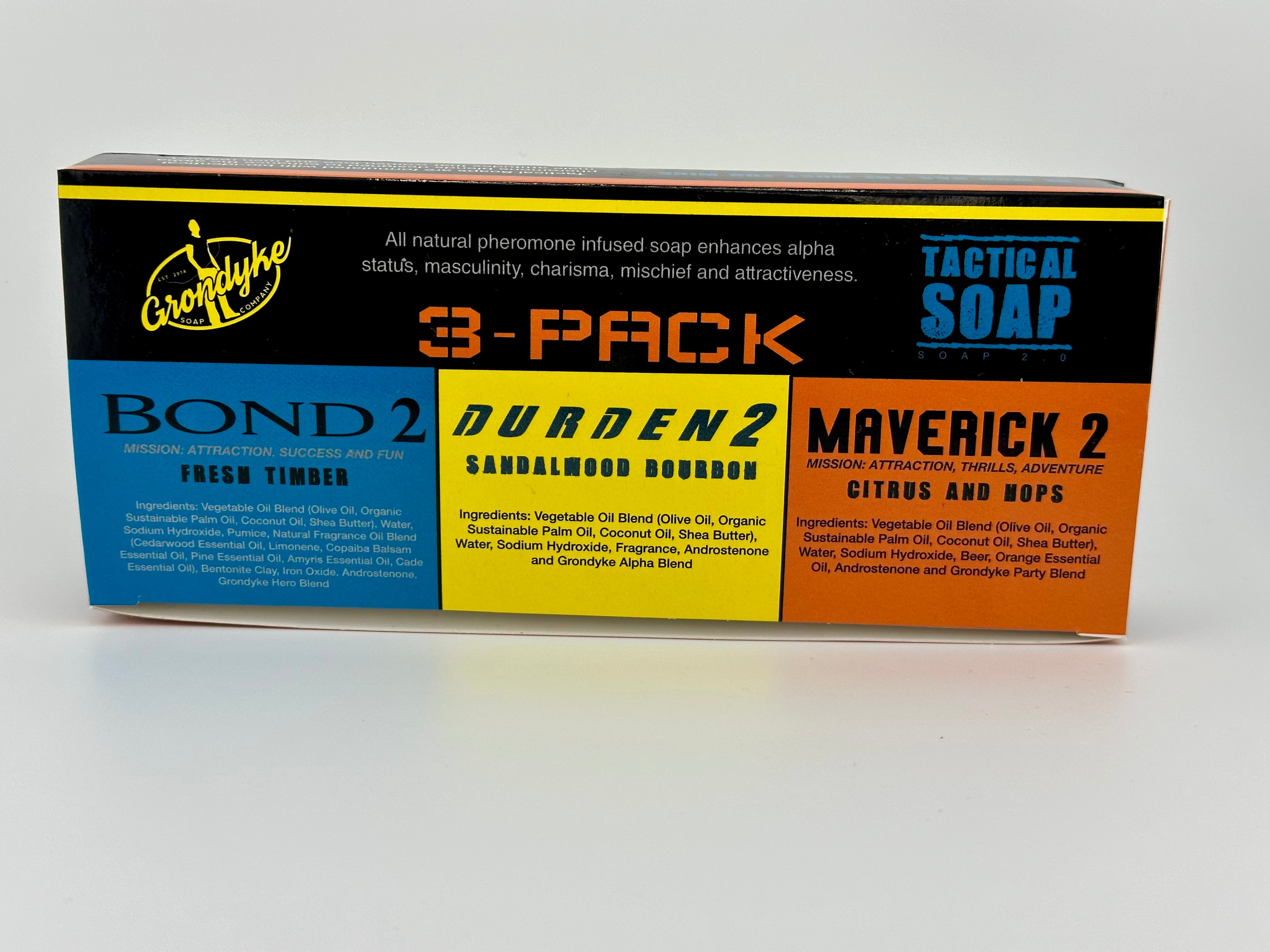 Trifecta 2 SAMPLER - Maverick2, Durden2, and BOND 2 SAMPLER BOX - LIMI – Grondyke